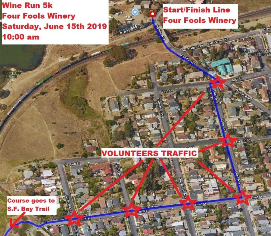 Wine Run 5k-Four Fools Winery