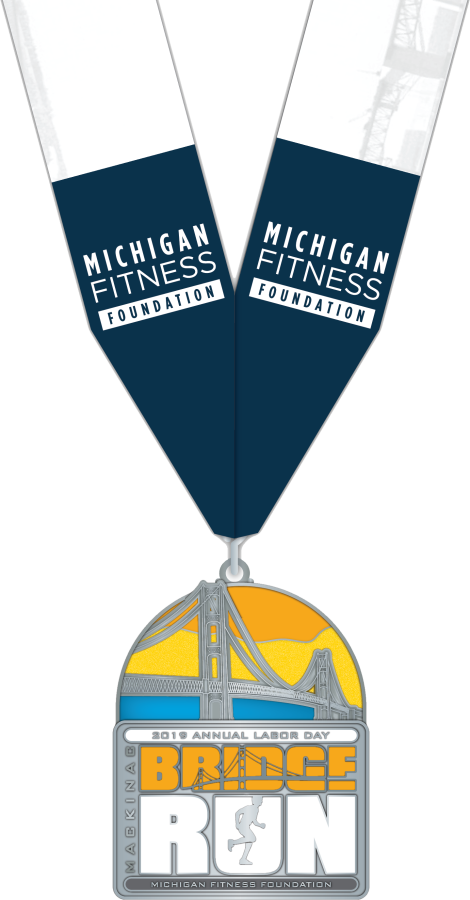 Labor Day Mackinac Bridge Run: Finishers Medal