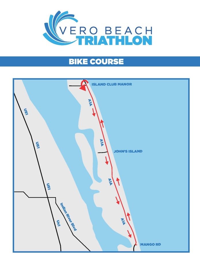 Vero Beach Triathlon: Course Maps