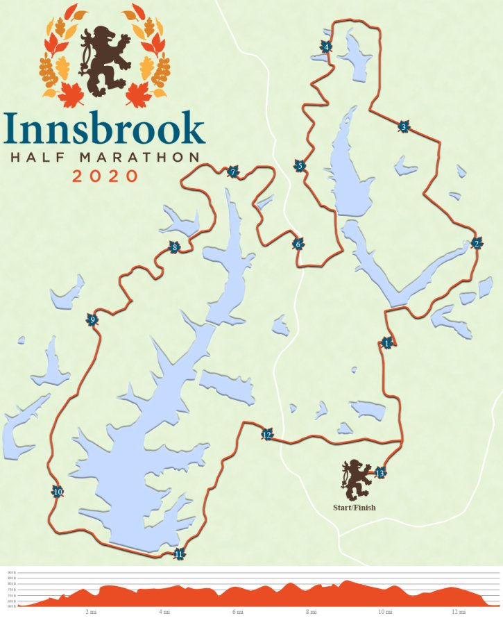 The Innsbrook Half Marathon: The Course