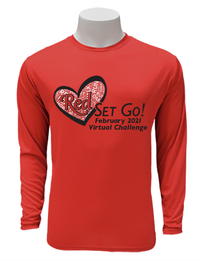 Red, Set, Go - February Heart Healthy Virtual Run / Walk / Swim