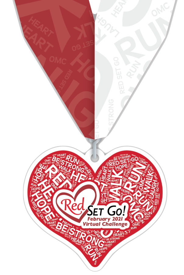 Red, Set, Go - February Heart Healthy Virtual Run / Walk / Swim