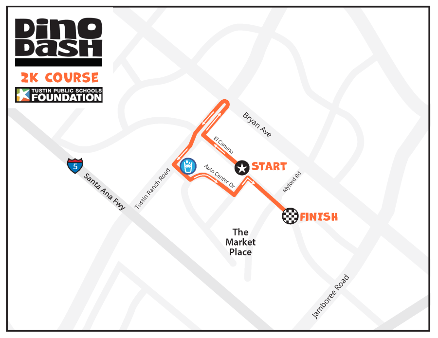 DINO DASH: RUN COURSE ROUTES