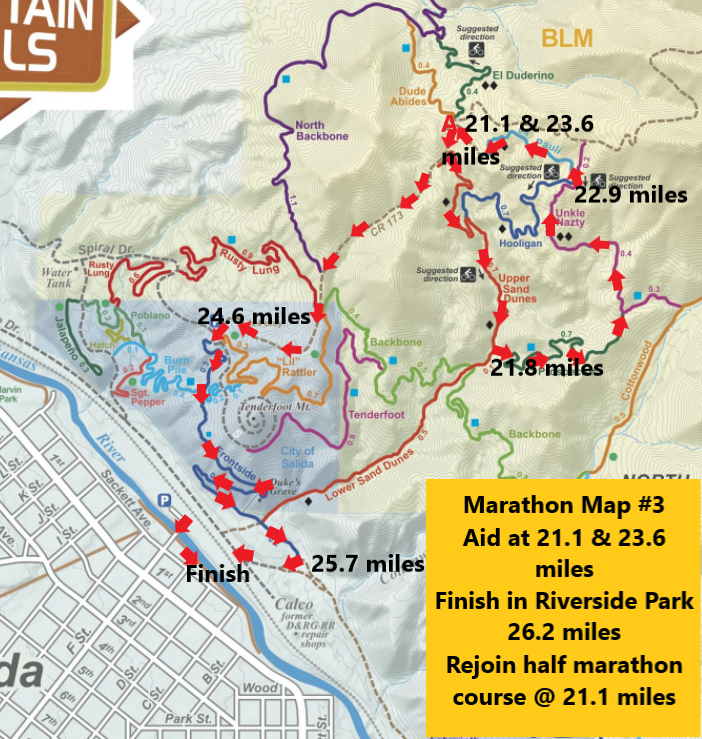 18th Annual Run Through Time Trail Marathon and Half Marathon: Marathon ...