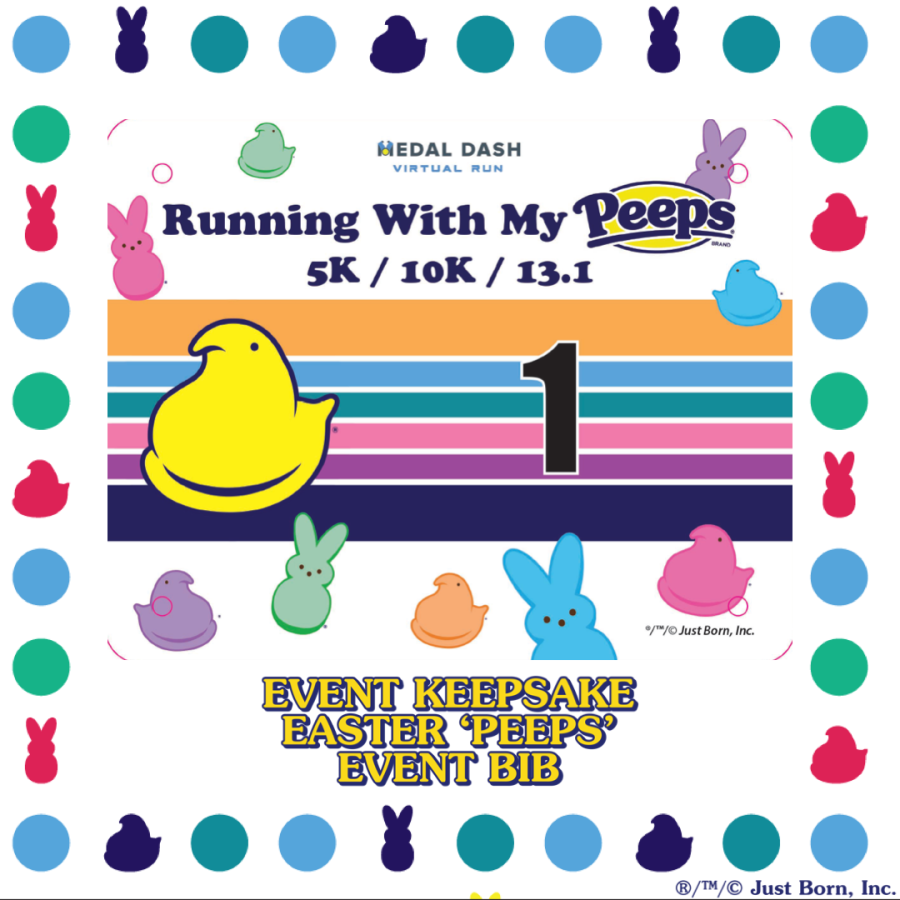 'RUNNING WITH MY PEEPS 5K/10K/13.1' VIRTUAL RUN