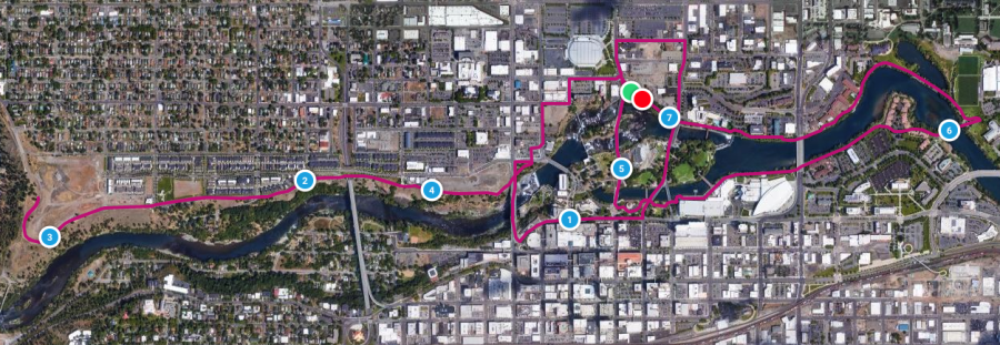 Shamrock Shuffle: Course Maps