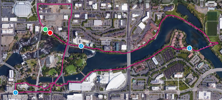 Shamrock Shuffle: Course Maps