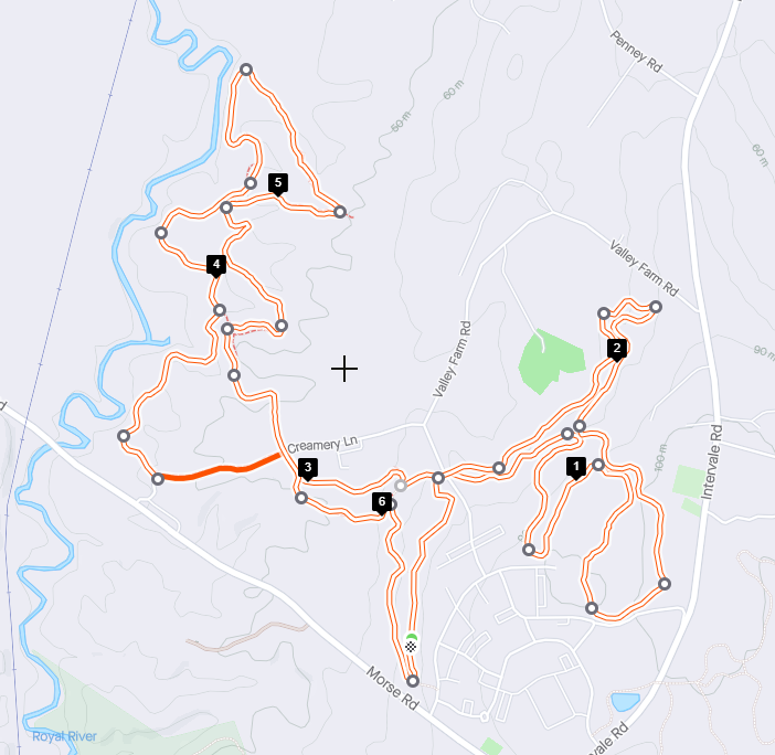 Trail Festival at Pineland Farms: Courses