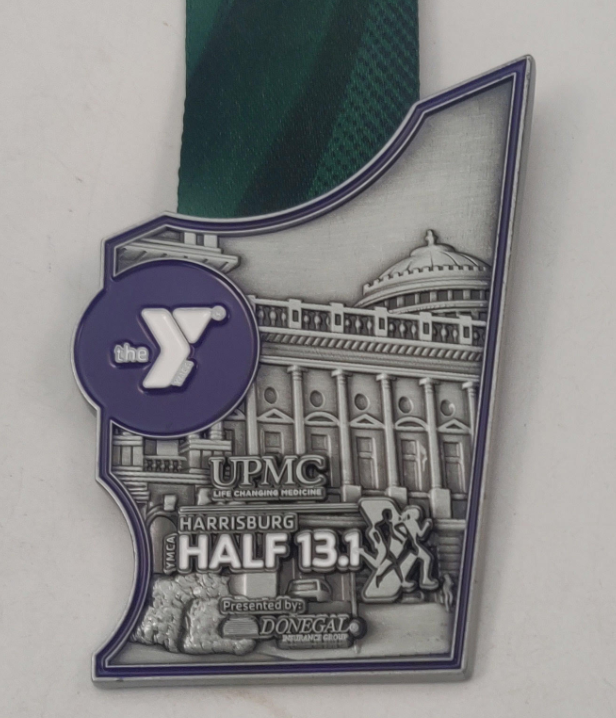 UPMC Harrisburg Half Marathon and 10k: Finisher Medals