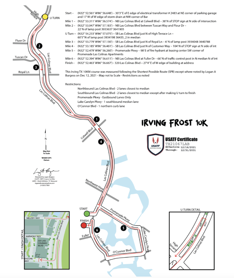Irving Frost Half Marathon