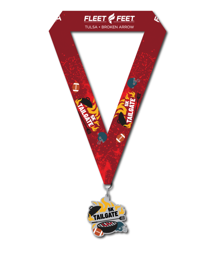 Tailgate 5K: Shirt and Finisher Medal