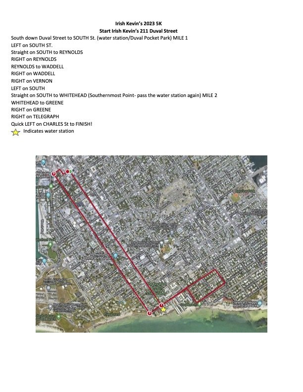 IK5K Shamrock Shuffle: Course Maps