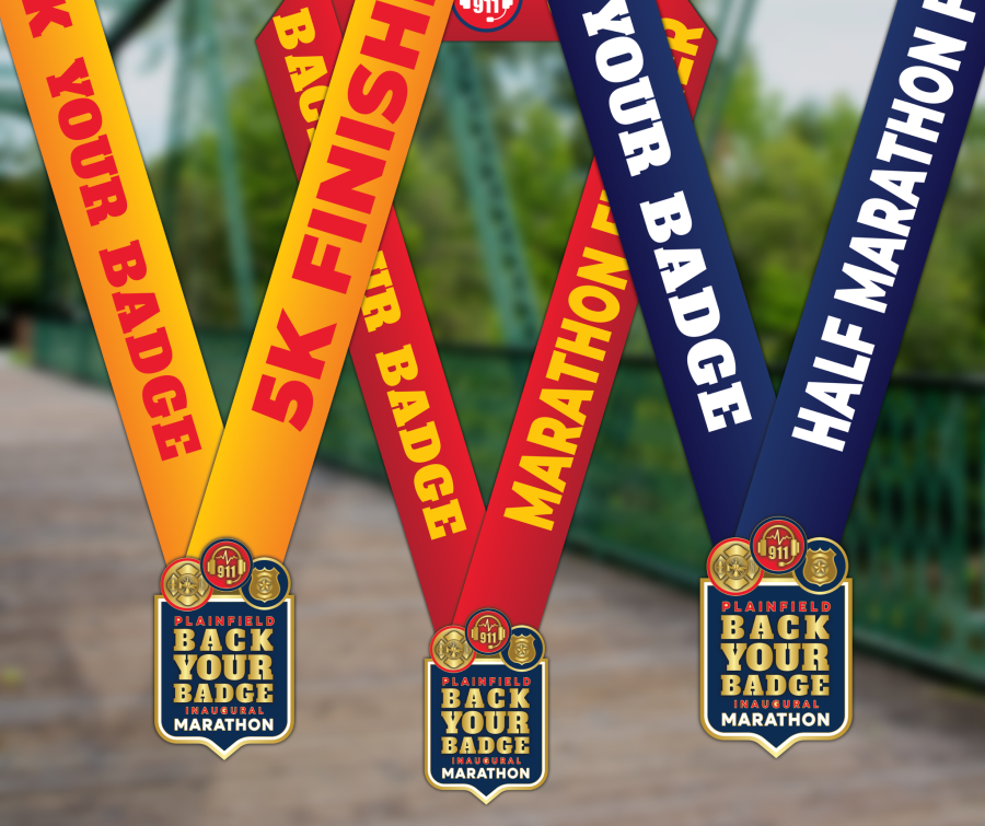 Back Your Badge Marathon: SWAG