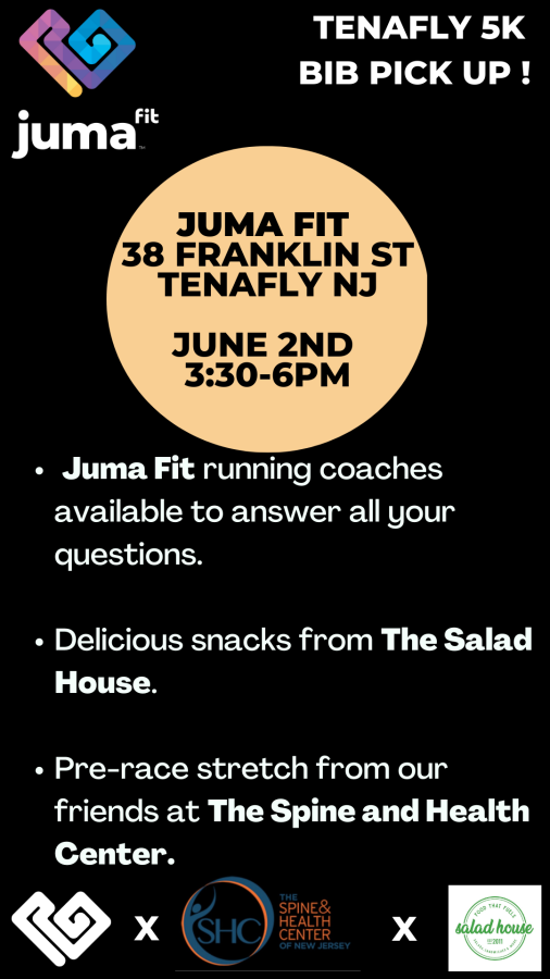 TEF Tenafly 5K Run and Dog Walk: Schedule of Events