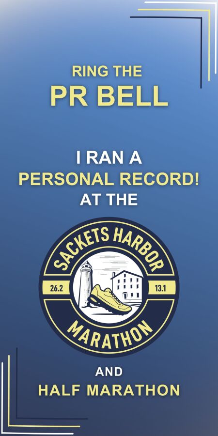 Sackets Harbor Marathon & Half Marathon: Ring The Bell