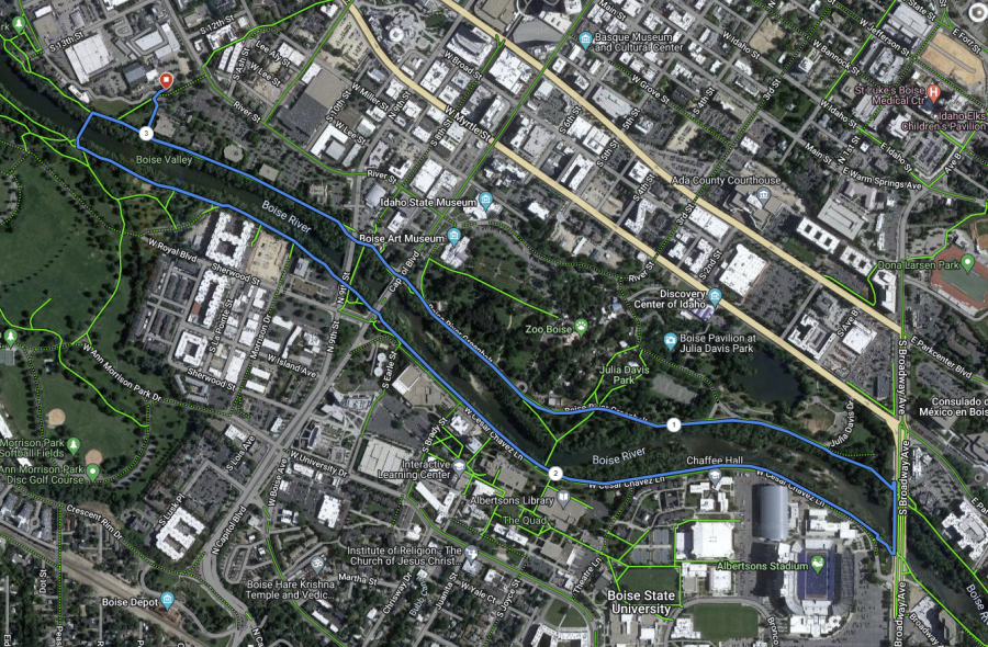 COT "Ring of Fire - Solar Eclipse" Marathon: Course Maps