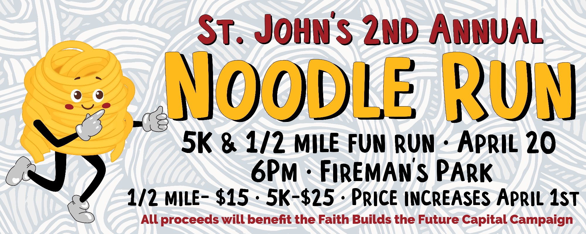 Noodle Run 5K & 1/2 Mile Fun Run