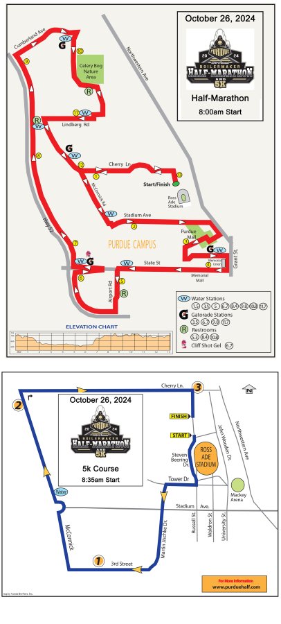 Purdue Boilermaker Half-Marathon & 5K, Presented by Franciscan Health ...