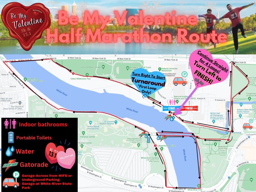 Be My Valentine Half Marathon & 5K Run/Walk - Hosted By NIFS: Half ...
