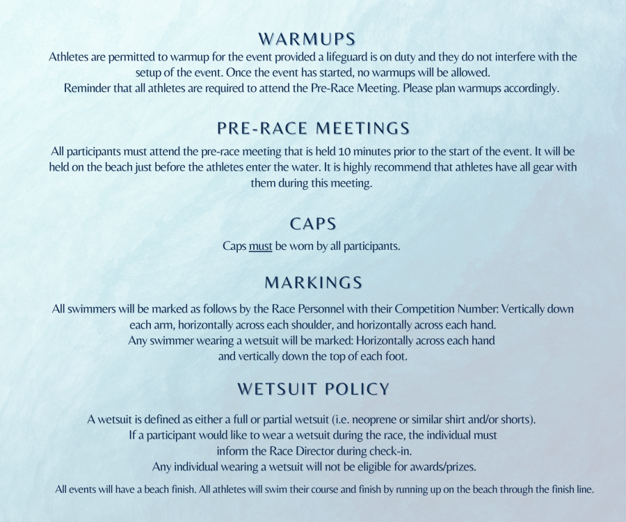 The Greenhead Ocean Mile: RACE RULES